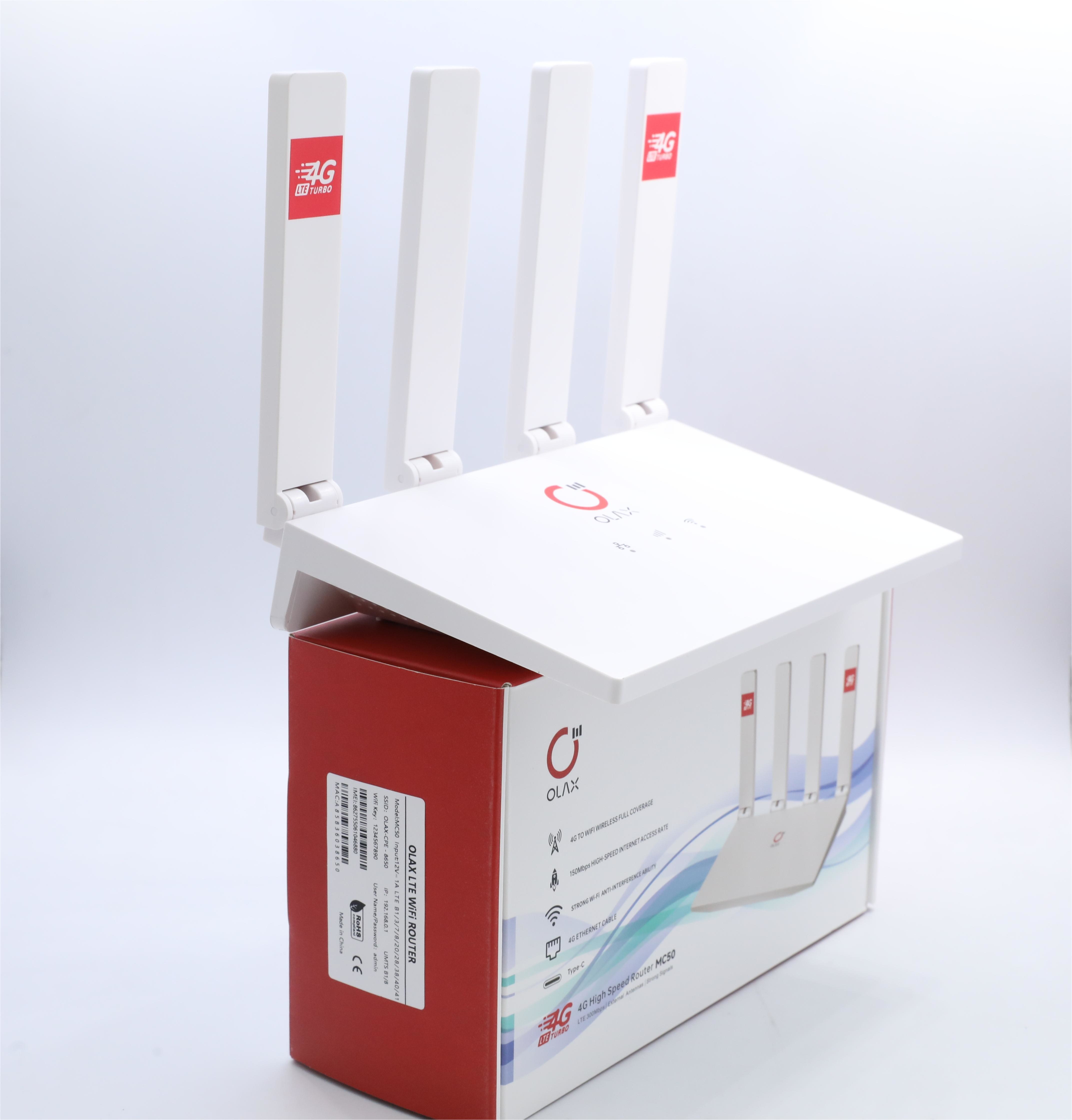 OLAX MC50 Быстроскоростной 4G LTE Dual Band CPE беспроводный сетевой ...